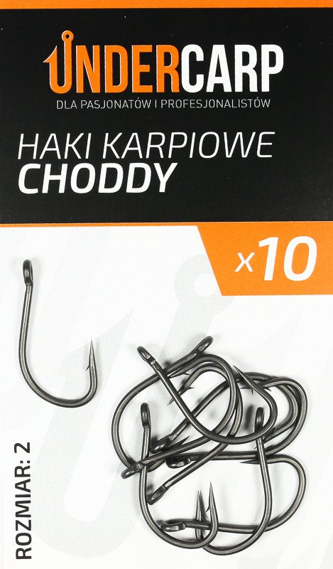 Undercarp Teflonowe haki karpiowe CHODDY 2 | CARP \ Akcesoria \ gotowe przypony karpiowe CARP ...