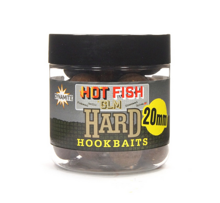 Dynamite Baits Hot Fish GLM Hard Hookbaits 20mm 150g | CARP \ Przynęty \ kulki przynętowe tonące ...